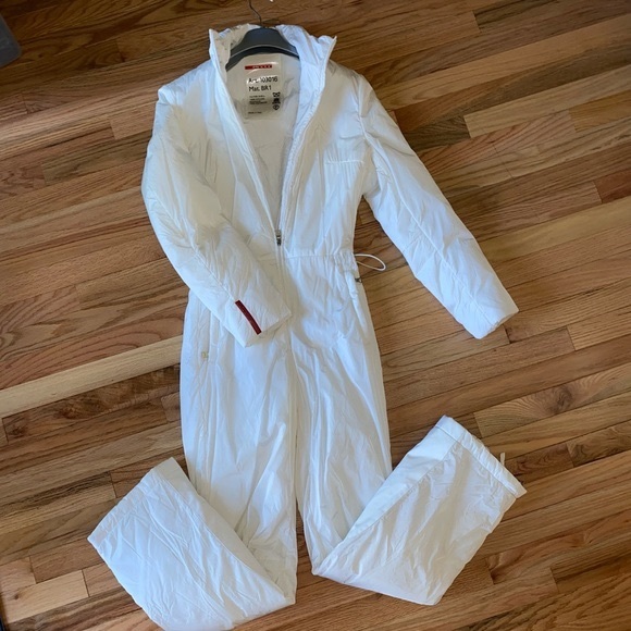 Prada | Jackets & Coats | Rare 9s Vintage Prada Sport One Piece Ski ...